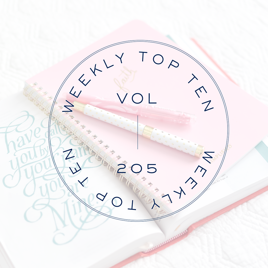 Weekly Top Ten: Vol. 205 – Simplified® by Emily Ley
