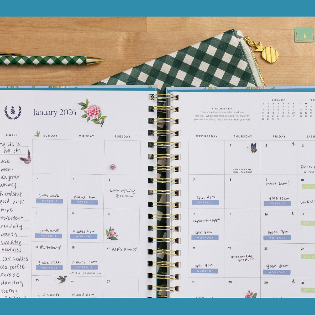 Daily vs Weekly Simplified Planner Guide (How to Choose)