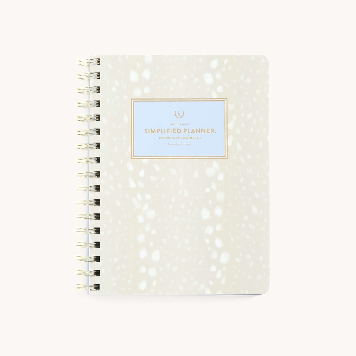 2026 Weekly Planner | Softcover Simplified Planner Happy Stripe