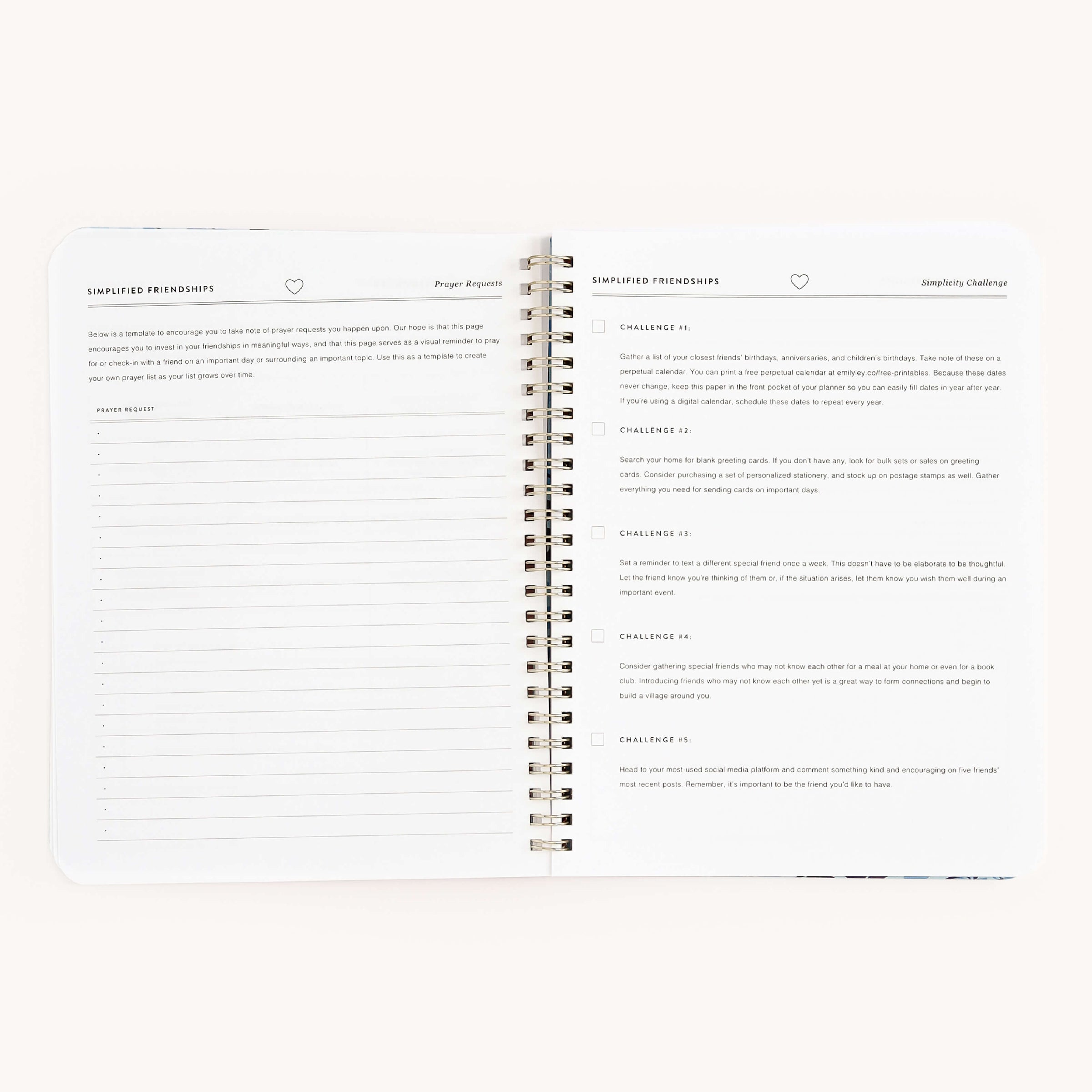 Workbook - Friendship – Simplified