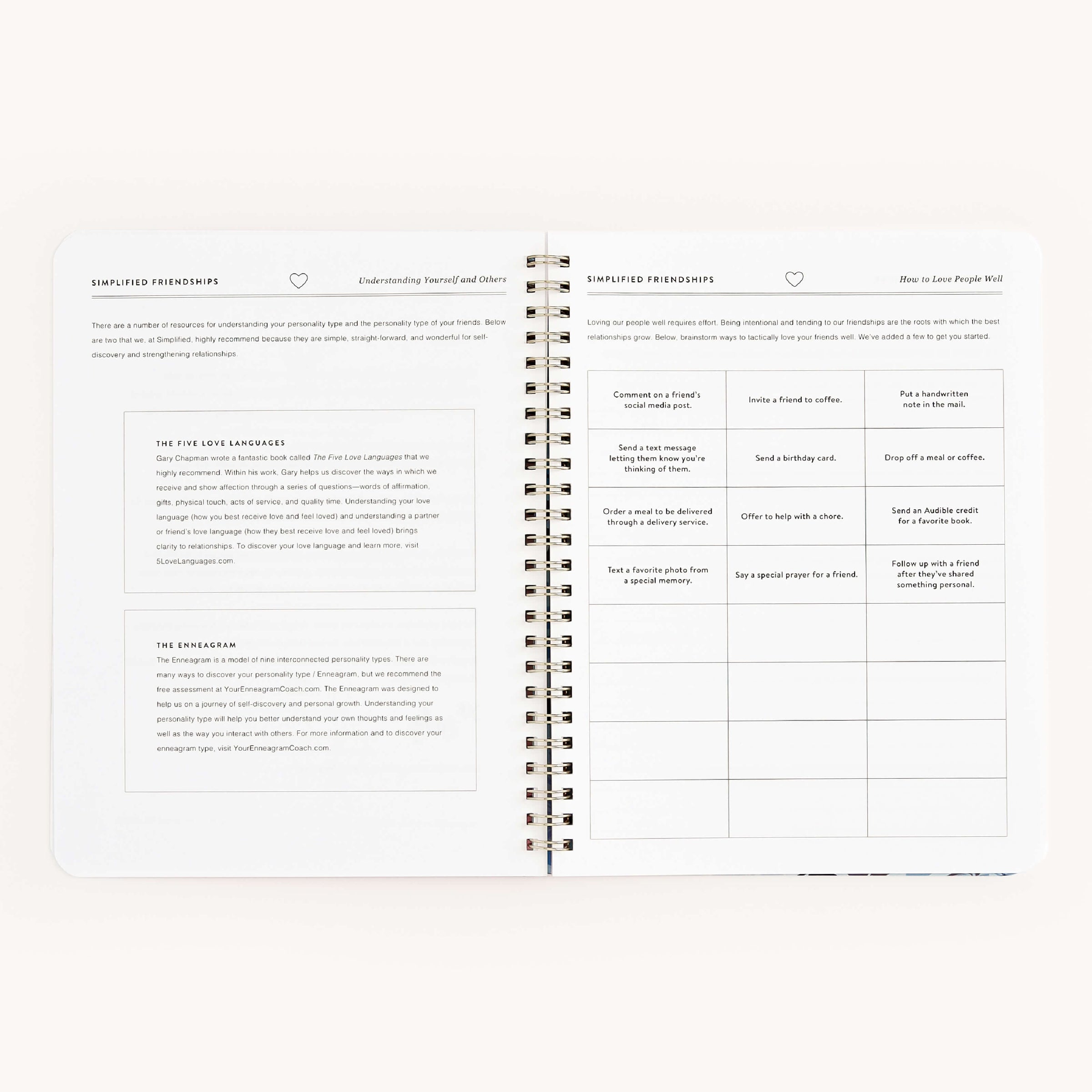 Workbook - Friendship – Simplified