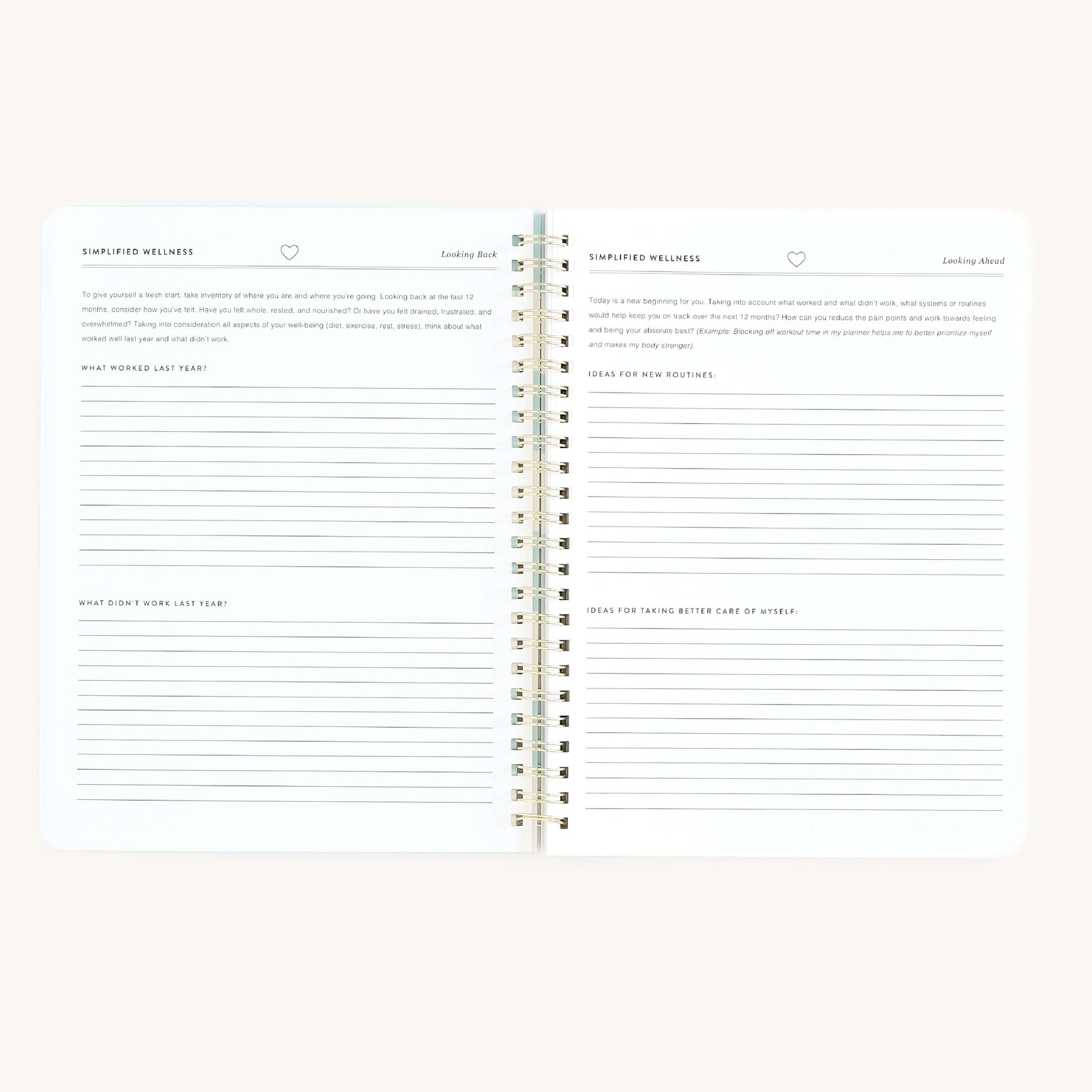 Workbook - Wellness – Simplified