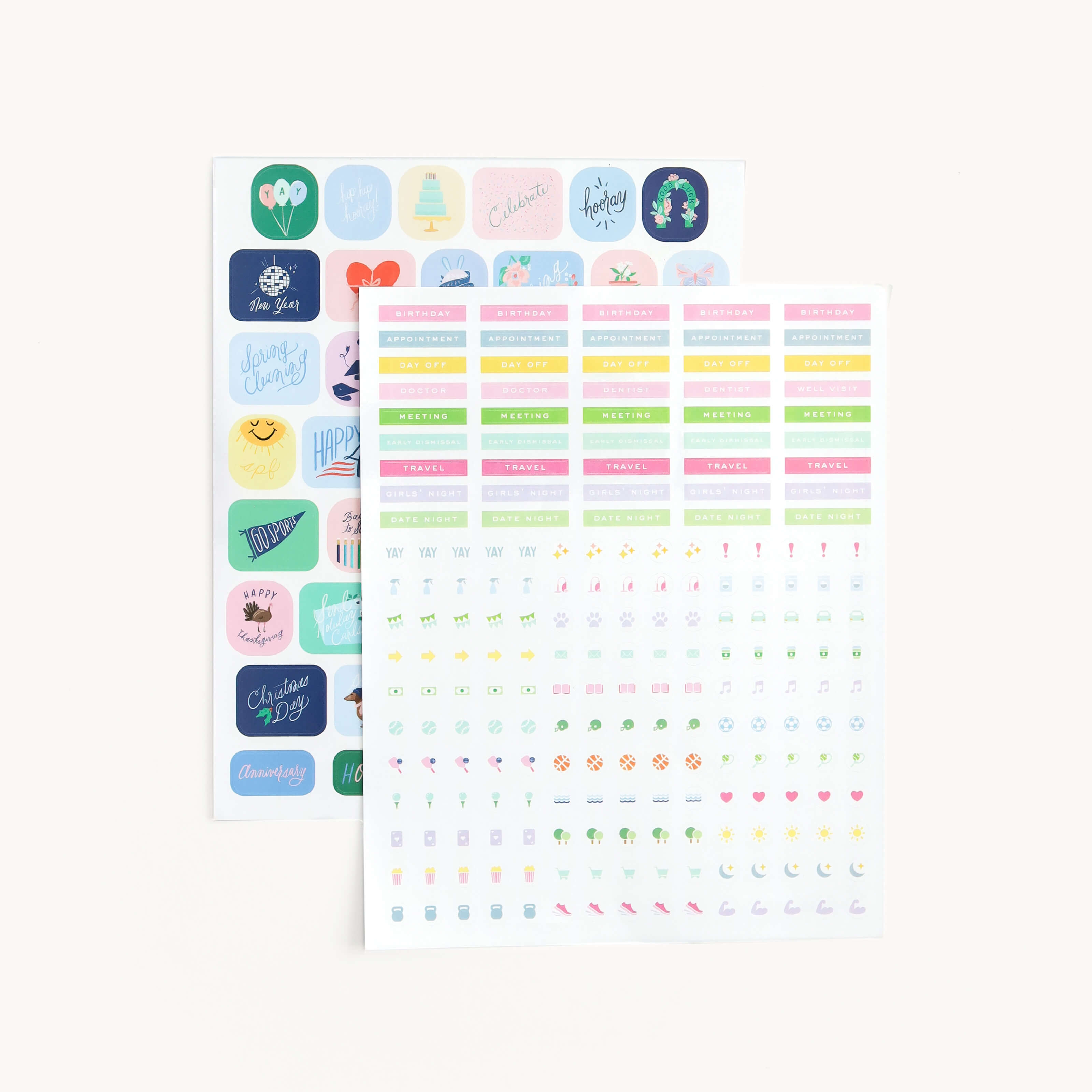 Cling Sticker Set, Decorative – Simplified® by Emily Ley