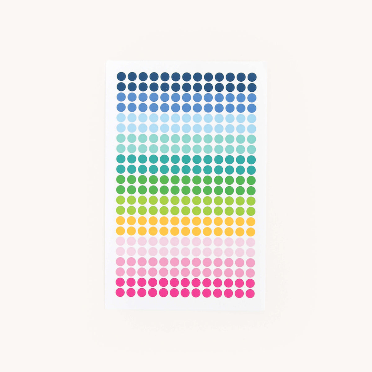 Sticker Set - Modern Color Coding – Simplified