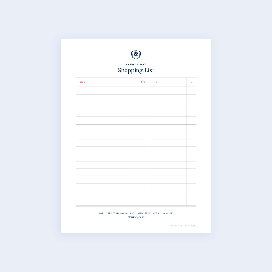 Free Printable Library | Sample Planner Pages & Exclusive Freebies ...