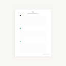 Weekly Simplified Planner Sample Page Printable – Simplified® by Emily Ley